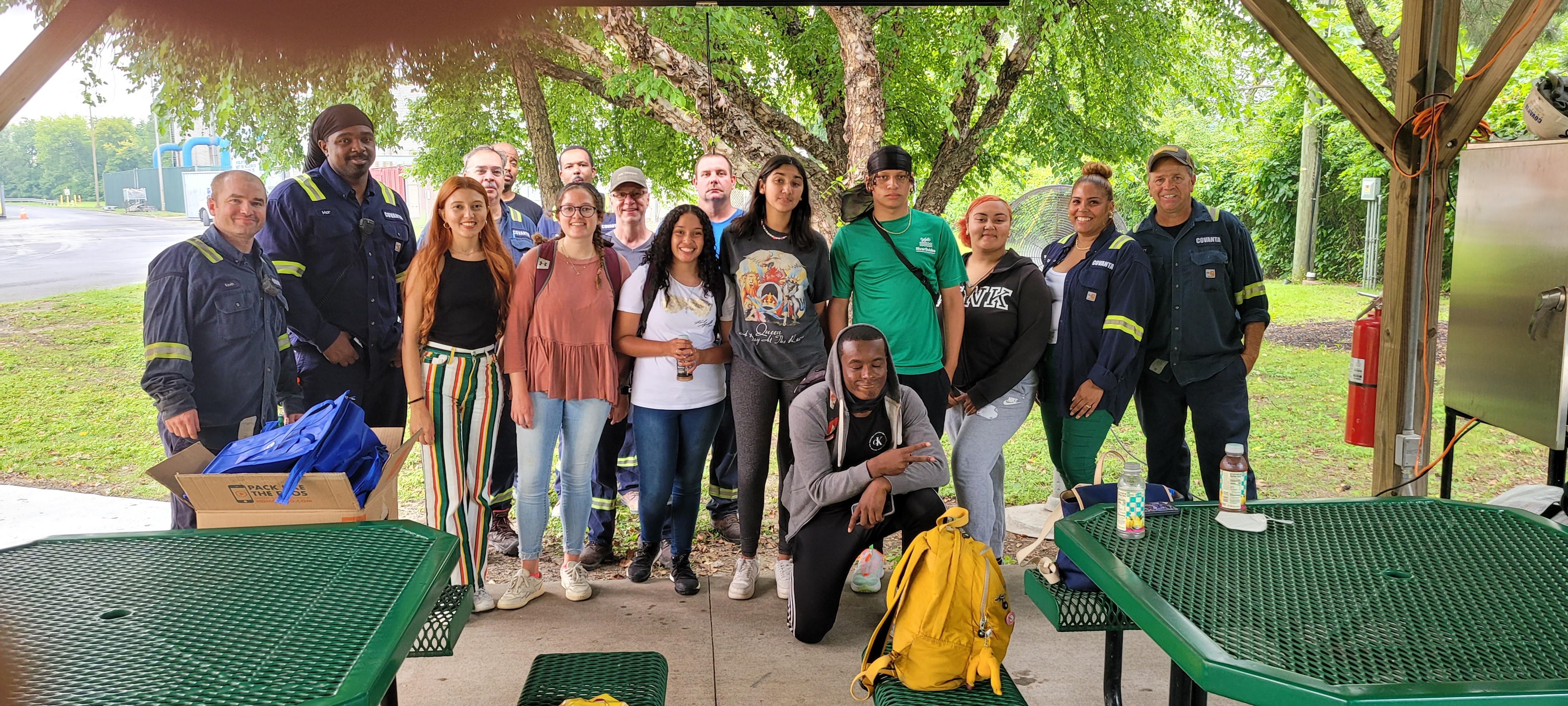 Covanta Camden Hosts Urban Trekkers